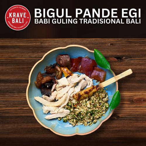 Promo KRAVE BALI Bigul Pande Egi Babi Guling Komplit 480 Gram - Makanan ...
