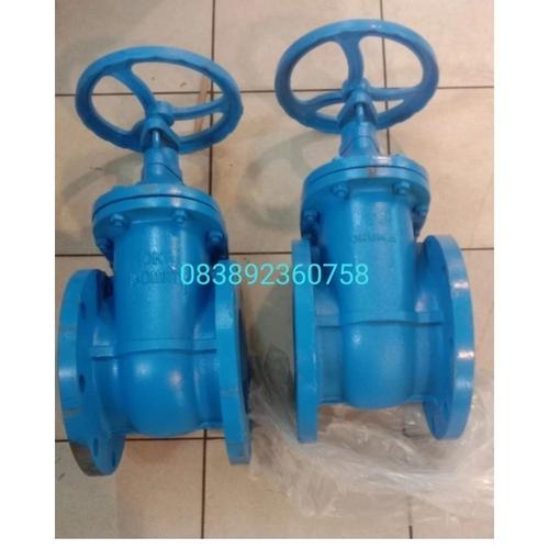 Jual Gate Valve Jis 10K Cast iron 4"inch OKUMA - Gate Valve Termurah ...