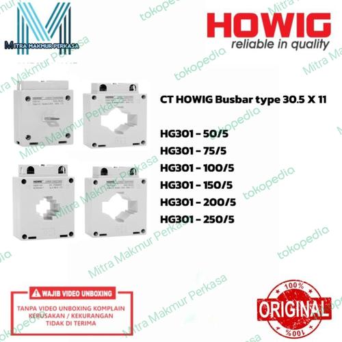 Jual Ct howig 50/75/100/150/200/250 Curent transformer HOWIG HG30I ...