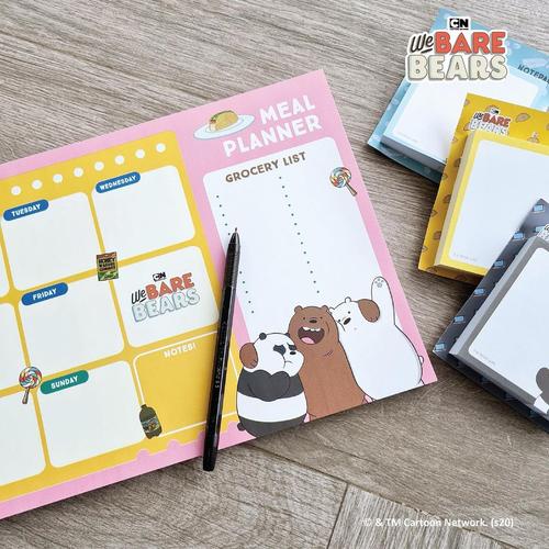 Jual We Bare Bears Meal Planner Notepad - Jakarta Pusat - We Bare Bears ...