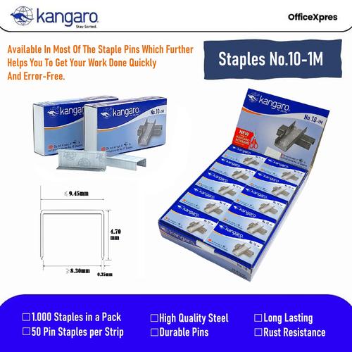 Jual Isi Staples Kecil No 10 / Isi Hekter No 10 / Necis No 10 Kangaro ...