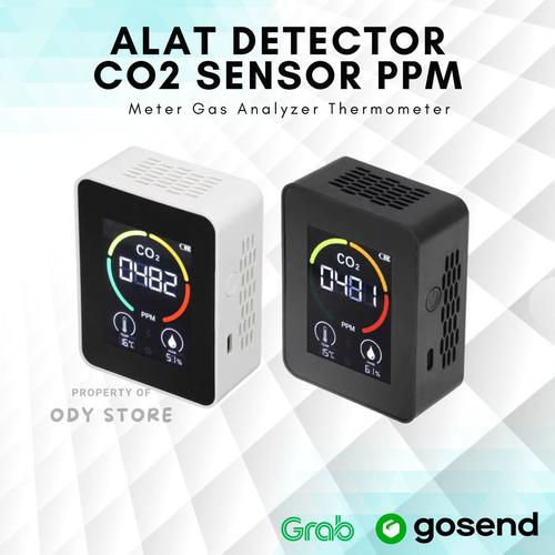 Promo ALAT UKUR KUALITAS UDARA DETECTOR CO2 RUANGAN SENSOR PPM METER ...
