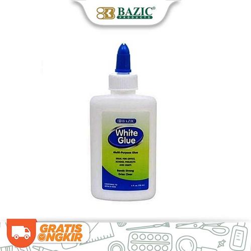 Jual Bazic White Glue 118ml - Lem Kertas Putih - Jakarta Utara - Bazic Products Indonesia ...