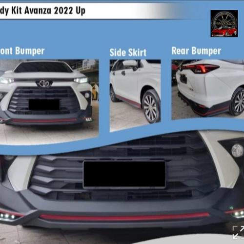 Jual BODY KIT AVANZA 2022-2024 - ACCECORIES BODYKIT AVANZA 2022-2024 ...