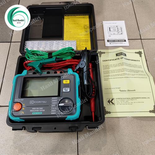 Jual Kyoritsu 3125B Digital High Voltage Insulation Tester Megger 5KV ...