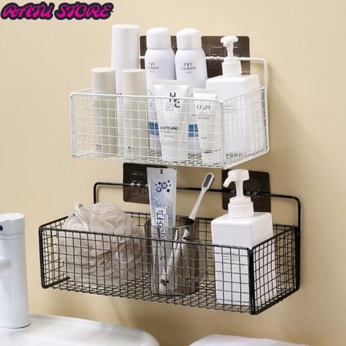 Jual Rak Besi Kamar Mandi Temepel Dinding/Rak Tempat Sabun/Rak Dapur ...