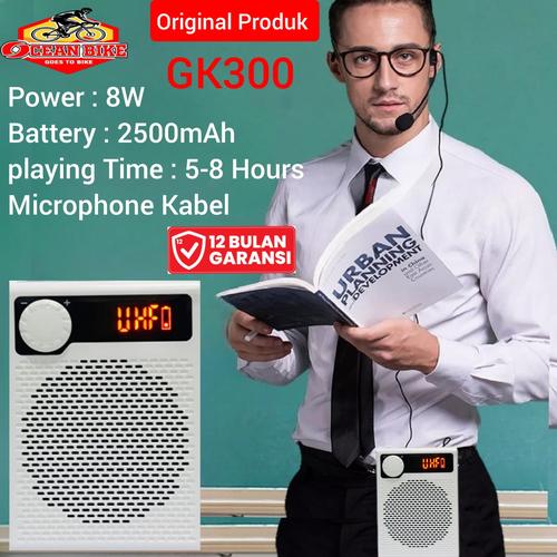 Promo Speaker Pinggang Mini VA100 Mic Clip On pengeras Suara Guru ...