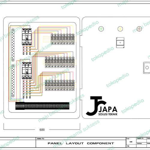 Jual panel distribusi 1phase komponen chint - Jakarta Pusat - maju ...