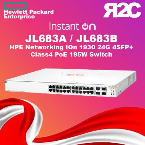 Jual HPE Networking JL683A Instant On 1930 24G Class 4 PoE 4SFP/SFP+ ...
