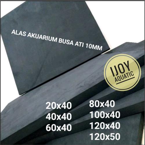 Jual Alas akuarium tatakan aquarium spons hitam busa ati - 40x40 - Kab ...