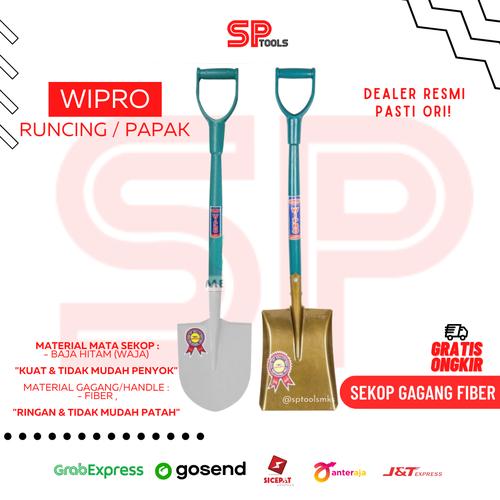 Jual SEKOP SKOP SKOPANG SEKOPANG PASIR GAGANG FIBER HEAVY DUTY WIPRO ...