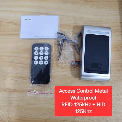 Jual Access Control Metal Waterproof RFID 125Khz + HID 125Khz | Akses ...