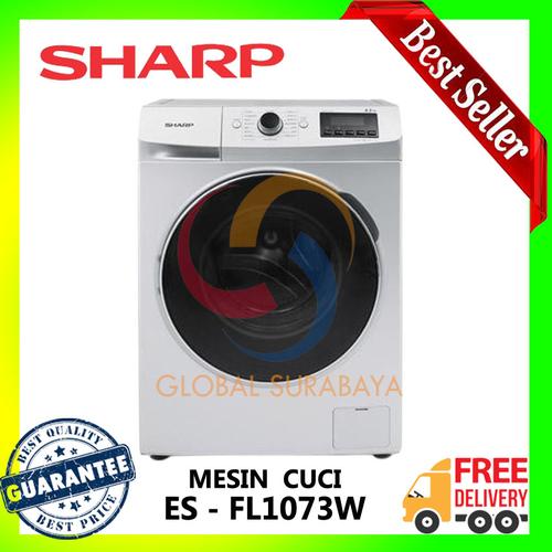 Jual Mesin Cuci SHARP Front Loading ES-FL1073W (7kg) - Kota Surabaya ...