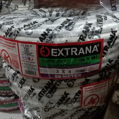 Jual KABEL NYM 3X4 MM EXTRANA 50M - NYY 3x4 HITEM - Kota Bogor - Dion ...
