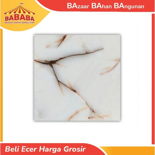 Jual Keramik lantai Marble Signature 60x60 Chloe Gold Carara Rectified ...