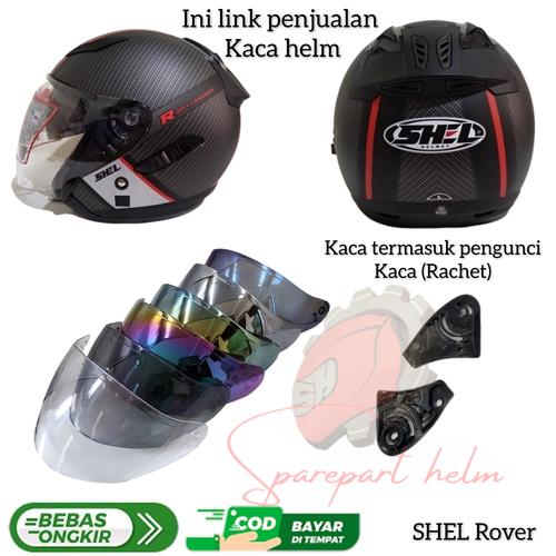 Jual Kaca Helm SHEL Rover R Visor Helm SHEL Rover R - Blue - Kota ...