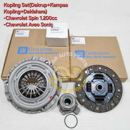 Jual KOPLING SET DEKRUP KAMPAS DEKLAHAR CHEVROLET SPIN 1.2 AVEO SONIC ...