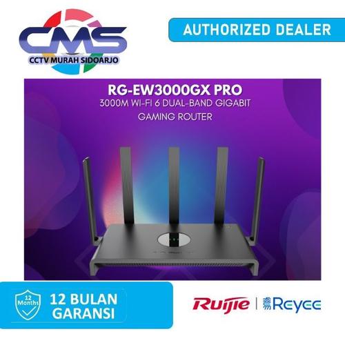 Jual ROUTER RUIJIE RG-EW 3000GX PRO AX3000 DUAL-BAND GIGABIT WIFI 6 ...
