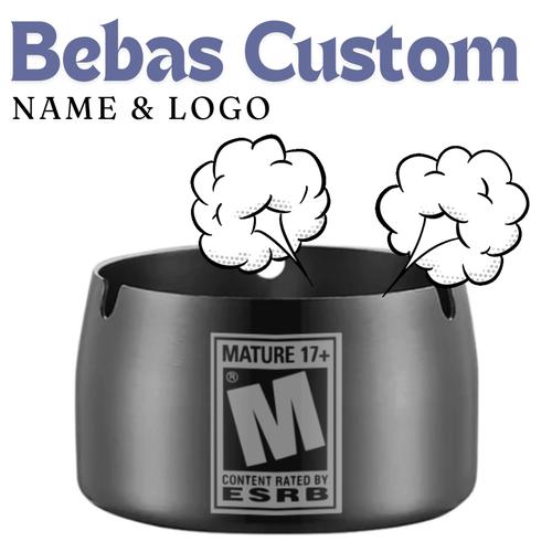 Jual Asbak Stainless Tebal Asbak Estetik / Tempat Penyimpanan Abu ...