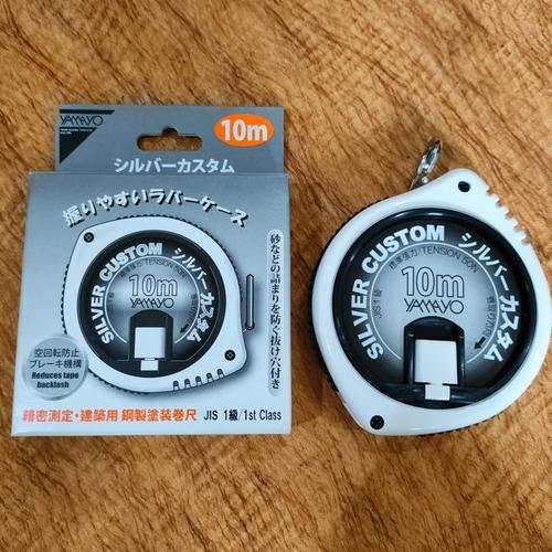 Jual Original Yamayo Roll Meter Steel Type Silver Custom 10 Meters ...