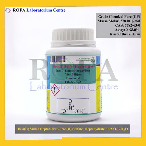 Jual Besi (II) Sulfat Heptahidrat / Iron (II) Sulfate / FeSO4 CP 500 ...
