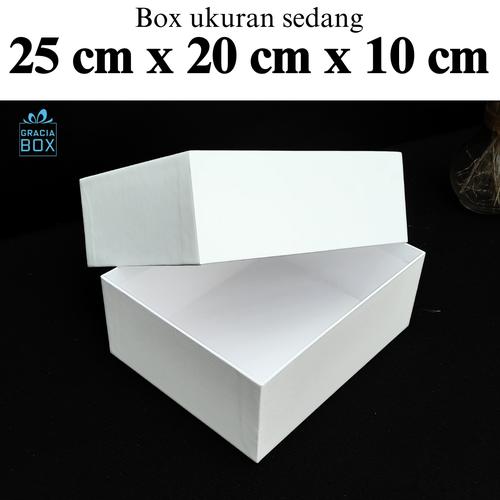 Jual BOX HAMPER - HARDBOX - KOTAK KADO - ukuran 25 cm x 20 cm x 10 cm ...