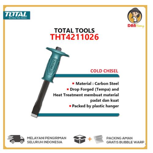 Jual TOTAL TOOLS PAHAT BESI THT4211026 COLD CHISEL THT-4211026 PAHAT BESI TOPI MURAH PANJANG ...