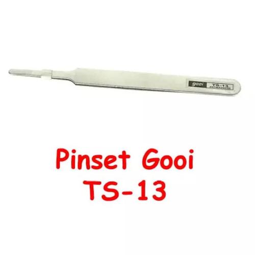 Jual pinset lurus ts 13 laboratorium lab praktek elektronika gooi ...