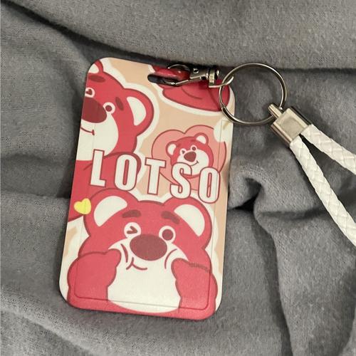 Jual id card holder motif kartun lotso pelindung kartu nama name tag ...