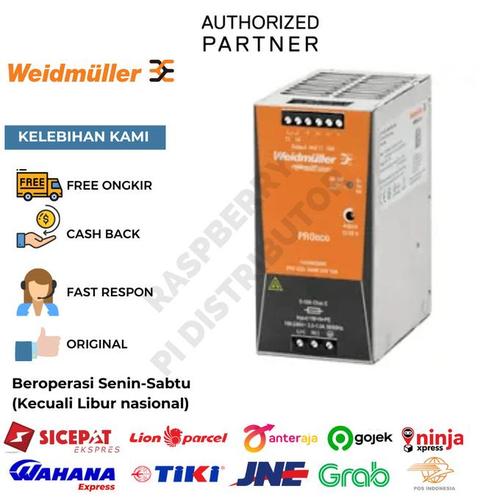 Jual Weidmuller Pro Eco 240W 24V 10A Power Supply Din Rail 1469490000 ...