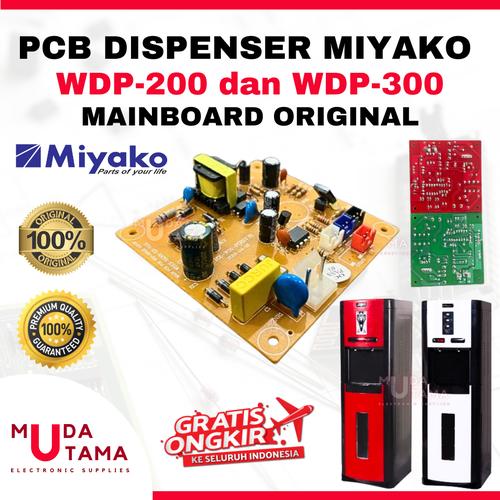 Jual PCB DISPENSER MIYAKO WDP200 WDP300 ORIGINAL - MAINBOARD DISPENSER ...