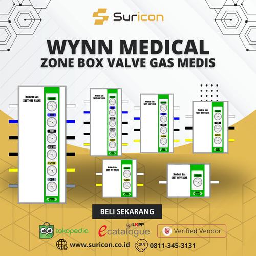 Jual WYNN MEDICAL Zone Box Valve Gas / Medical Gas Shut Off Valve ...