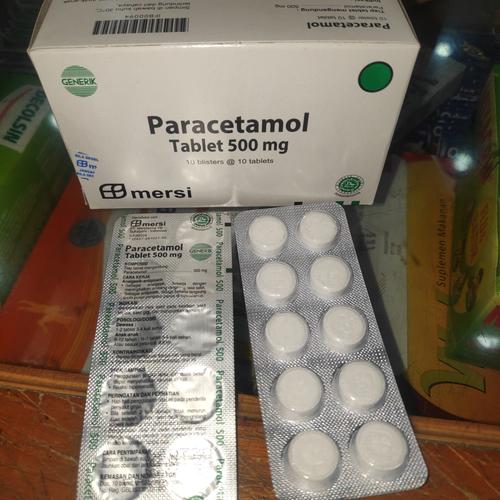 Jual paracetamol 500mg box tablet - ~ 1 Strip=10TB - Jakarta Pusat ...