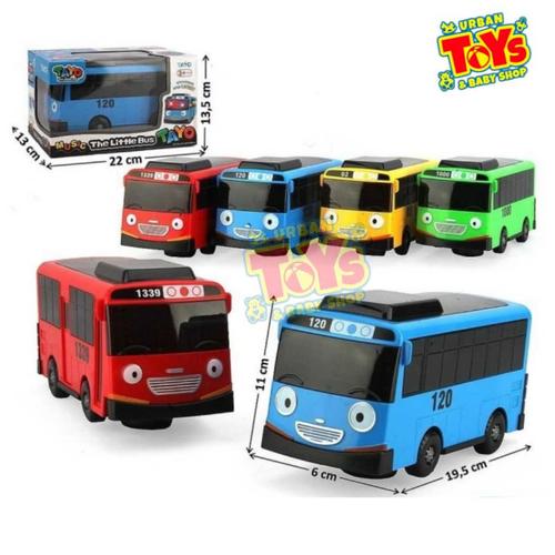 Promo Mainan Anak Bus Tayo The Little Bus & Friends Bump and Go / Mobil ...