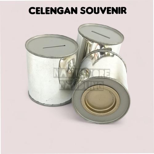 Jual kaleng souvenir CELENGAN KALENG MINI SOUVENIR /bahan full kaleng ...
