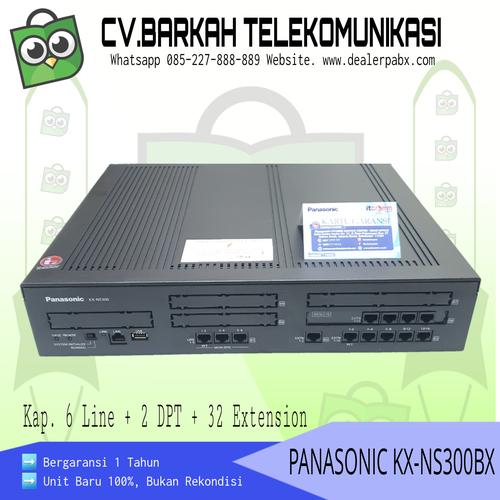 Jual Central Pabx Panasonic KX-NS300BX Kap. 6 CO + 2 DPT + 32 Extension - Kota Bekasi - Pabx ...