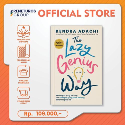 Jual Rene Turos - Buku THE LAZY GENIUS WAY SENI MENATA HIDUP APA ADANYA ...
