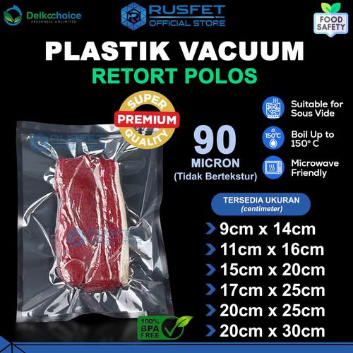 Jual Plastik Vacuum RETORT Vakum bag Kemasan Makanan Tahan Panas Rebus ...