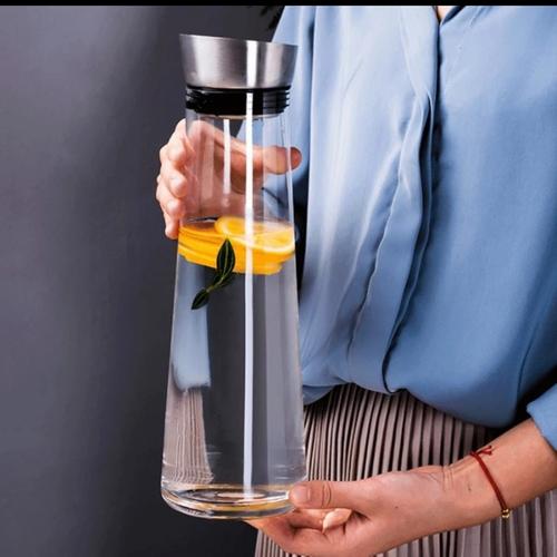 Jual Pitcher Water Jug Kaca 1.5L Botol Air Minuman Teh Kopi Jus Tea ...