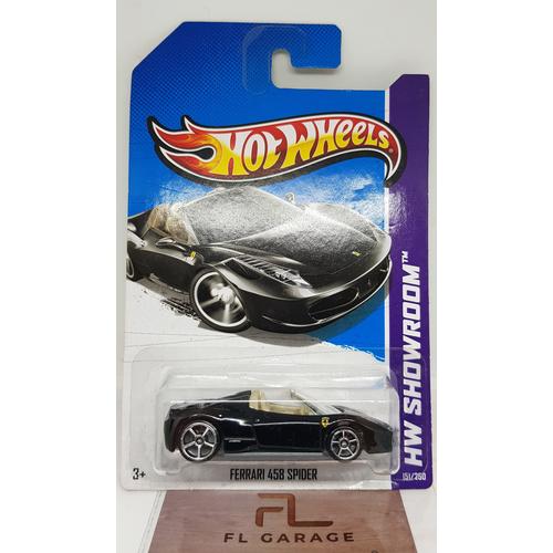 Jual Hot Wheels Ferrari 458 Spider Hitam HW Ferrari 458 Spider Hitam ...
