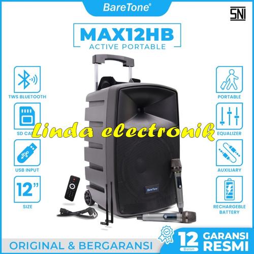 Jual speaker meeting wireless baretone max12 hb max12hb max 12hb 12 ...