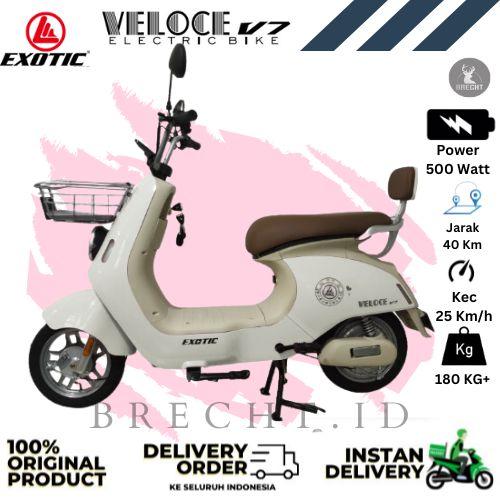 Jual Sepeda Listrik EXOTIC VELOCE V7 500 Watt Pacific Electric E Bike ...