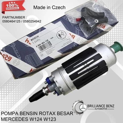 Jual FUEL PUMP ROTAX POMPA BENSIN MERCEDES BENZ W124 W123 BOSCH MODEL ...