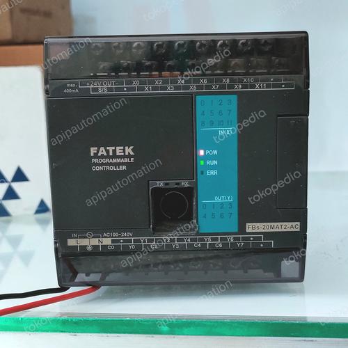 Jual PLC FATEK FBS-20MAT2-AC NPN TRANSISTOR DIGITAL OUTPUT RS-232 - Kab. Tangerang ...