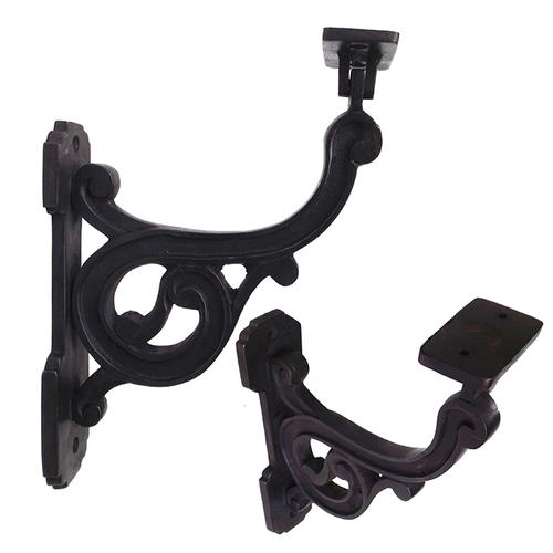 Jual 4 pcs Set - 7" Tembok Penyangga Rail Tangga Kuningan Asli ...