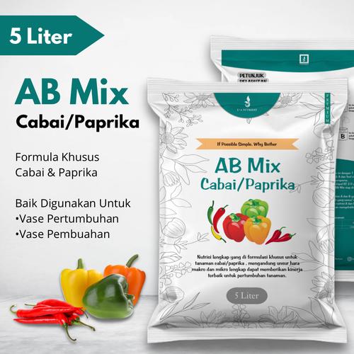 Jual Nutrisi AB Mix Cabe - Cabai Pupuk Tanah dan Hidroponik - Kab ...