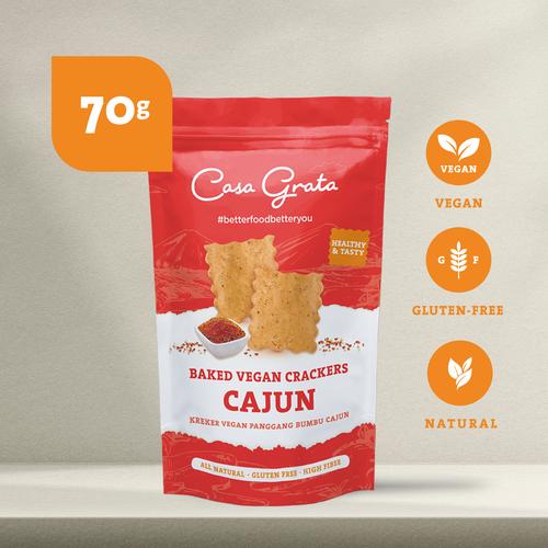 Promo Casa Grata Cajun Crackers - Healthy Snack - 20 gr - Jakarta ...