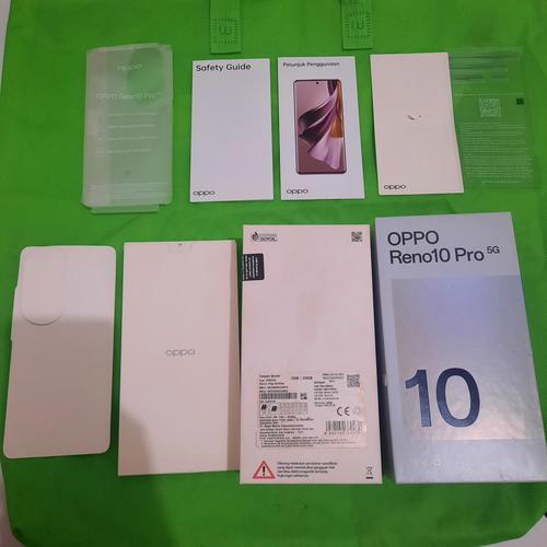 Jual dus box oppo reno 10 pro 5G original copotan lengkap manual book ...