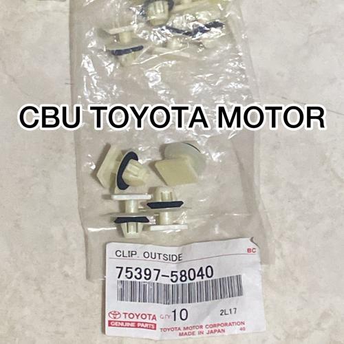 Jual CLIP KLIP KANCING LIST LIS MOULDING PINTU ALPHARD GEN 2 ANH20 ...