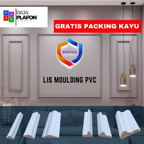 Jual Wall Moulding List Dinding Profile PVC Moulding Molding Anti Air ...